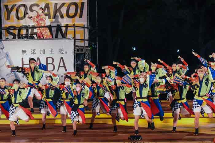 2022年YOSAKOI 大通り8丁目ステージ＝ Excla！matioN